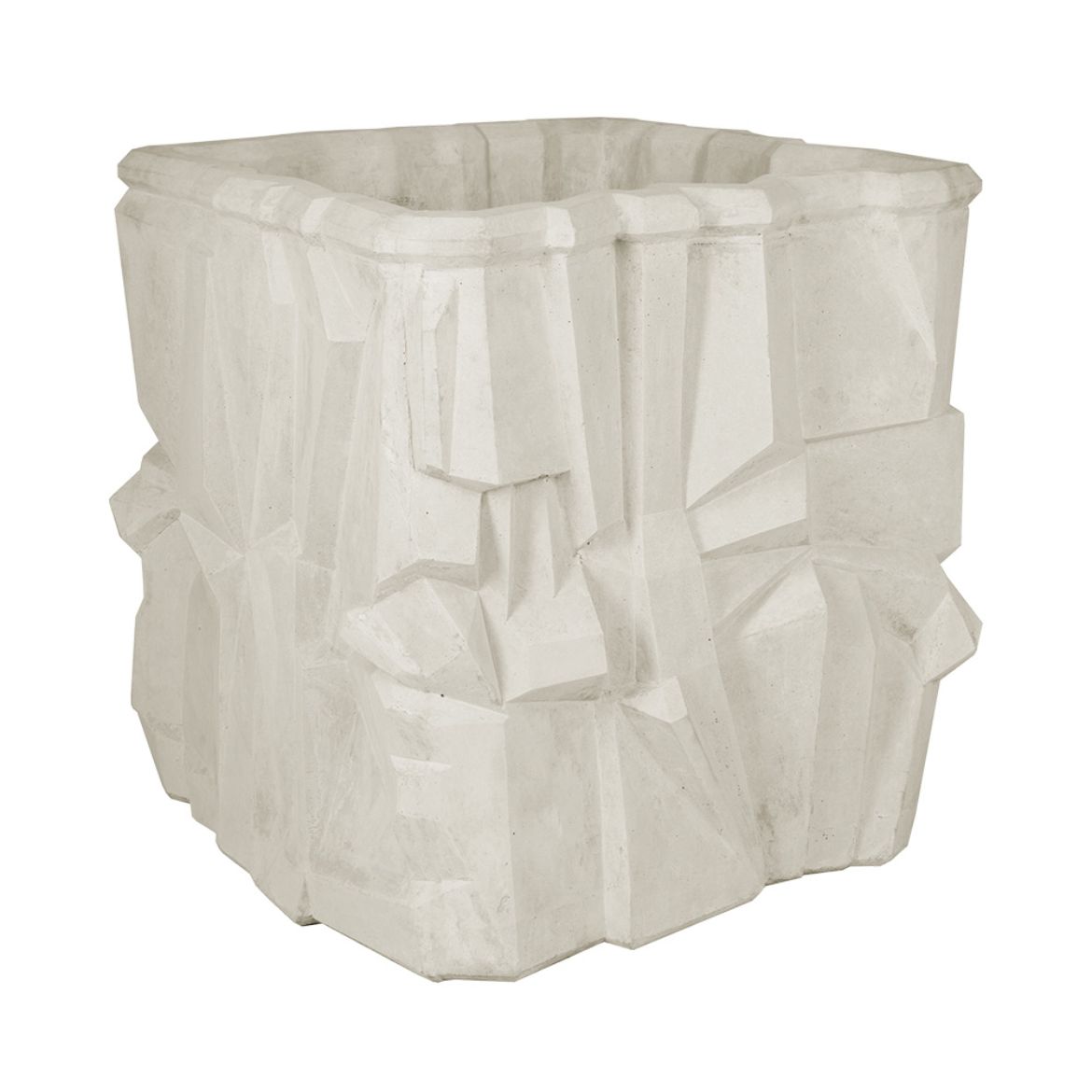 Jackson Pottery | 25 in. Fernand Square Planter - Natural Finish ...